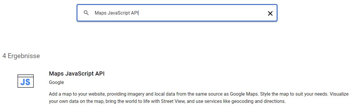 Maze-Design - Einen Google Maps API Key erstellen